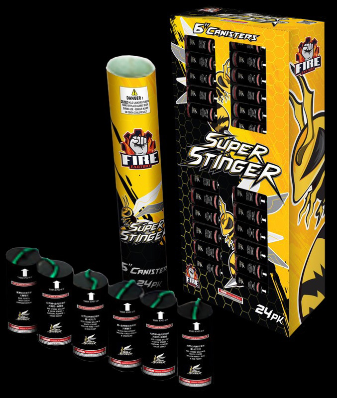 Super Stinger 6-inch (24 shells) – Des Moines